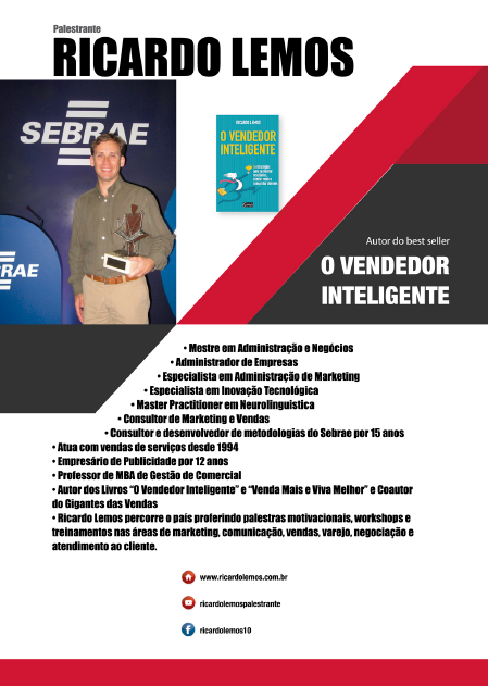 Sorteio de cursos, livro e ingressos para as palestras de Ronan Mairesse e Ricardo Lemos ...